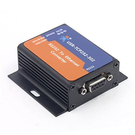 Usr Tcp232 302 Tiny Size Serial Rs232 To Ethernet Tcp Ip Server Module Ethernet Converter