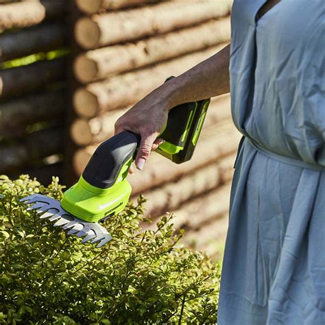 Greenworks 24v Cordless Grass Shrub Shear Tools Only Homebase