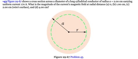 Solved •43 Figure 29 67 Shows A Cross Section Across A