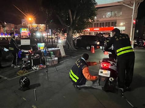 麥閣吵啦！臺南環警監聯合取締噪音車