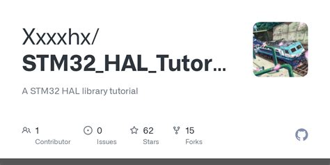 GitHub Xxxxhx STM HAL Tutorial A STM HAL Library Tutorial
