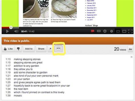 New “interactive Transcript” Button Appears On Youtube Videos Careers