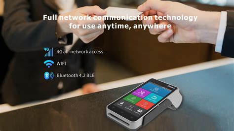 handled android pos terminal all in one smart pos system 4g mobile