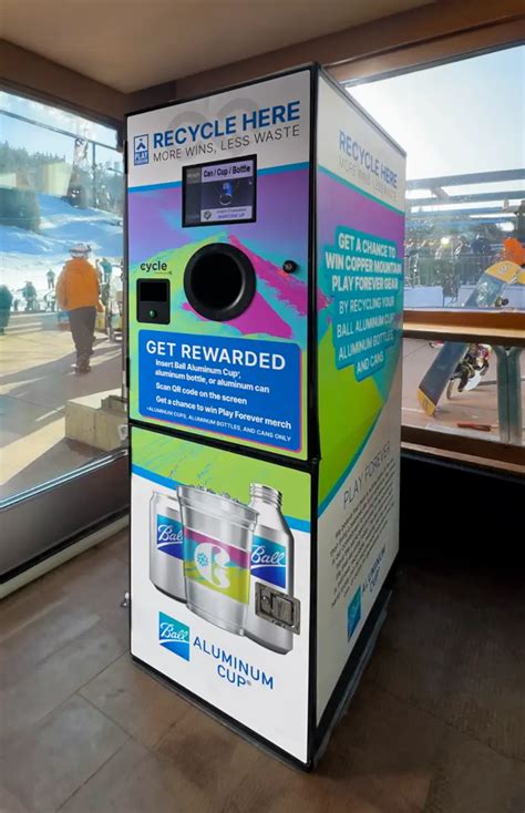 The Ball Aluminum Cup® Announces Installation Of A Cycle Reverse Vending Machine Rvm At Copper
