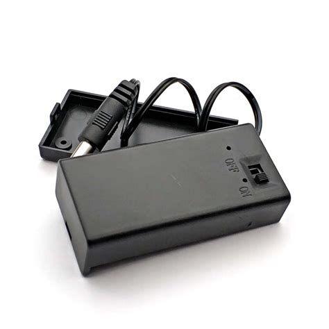 Coupleur De Pile 9v Boitier Avec Interrupteur Pour Arduino Letmeknow