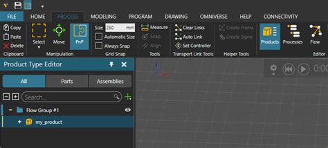 Routingrule Crossing Conveyor Process Modeling Visual Components