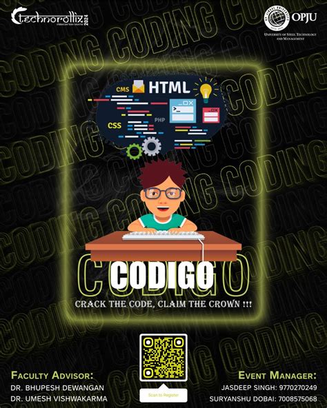 Codigo Unlock Your Coding Potential At Our Universitys Op Jindal University Raigarh Cg
