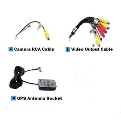 Cable For Android Player Reverse Camera Output Rca Output Gps