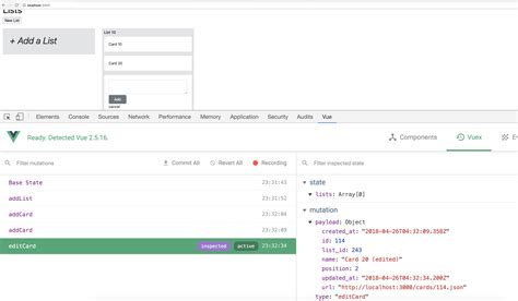 Vuejs And Rails Ujs Jquery Ujs Conflicting Vuex Mutations Not