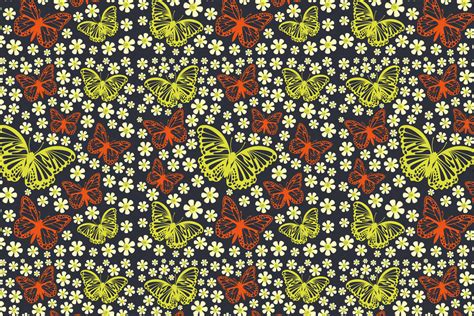 Download Butterfly Pattern Wallpaper