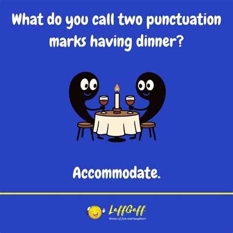 Funny Punctuation Marks Joke Laffgaff