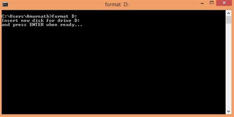 How To Format Pendrive Using Command Prompt In Windows
