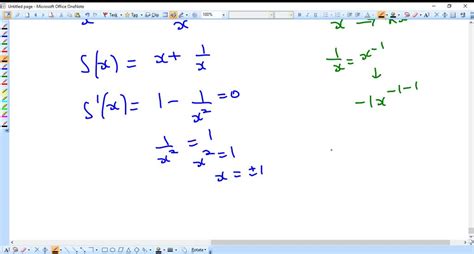 Find The Positive Integer That Minimizes The Sum Of The Number And Its Reciprocal Numerade
