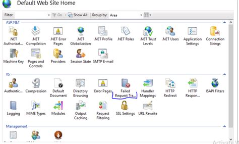 How To Enable Failed Request Tracing In Iis