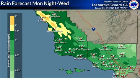 Measurable Rain Cold Temps Bring Fall Feel To Southern California Next
