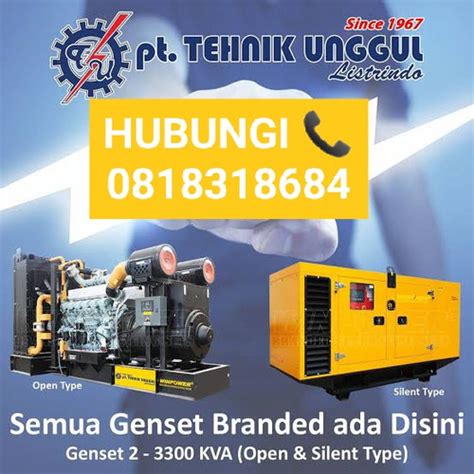 Jual Genset Perkins 350 Kva Genset Cummins 350 Kva September 2023 Di