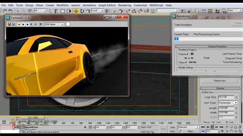 Camaro Car Modelling Texturing Rigging And Animation