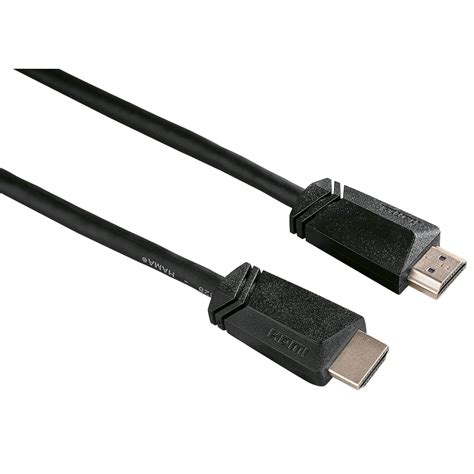 HAMA Cable HDMI High Speed Black 5.0m - Tura Scandinavia