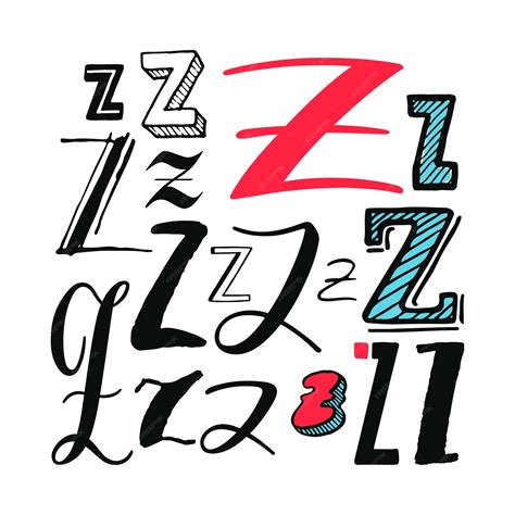 The Letter Z In Different Fonts