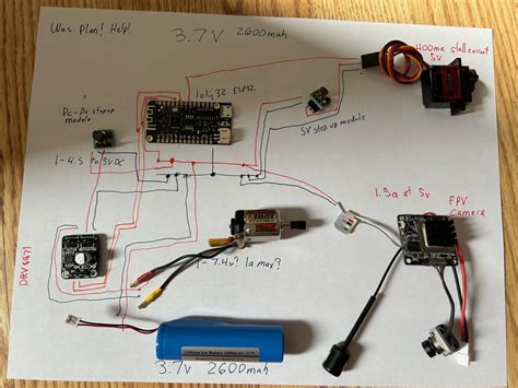 Rc Car Electrical Diagram 37v To 5v Step Up Module Not Working As