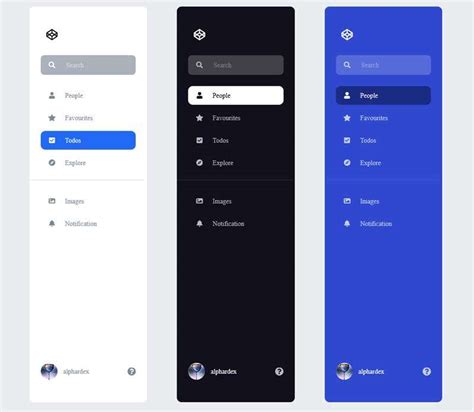 菜单导航 Html5模板网