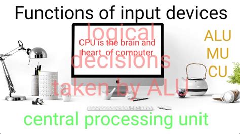 Functionsof Input Output Peripherals Function Of Peripherals Youtube