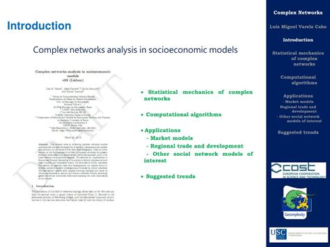 PPT Complex Networks PowerPoint Presentation Free Download ID