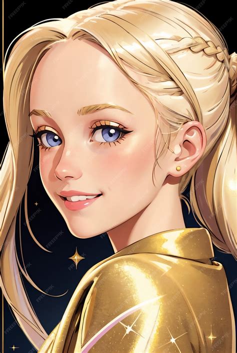 Premium Photo Portrait Of A Beautiful Blonde Woman Beautiful Blonde