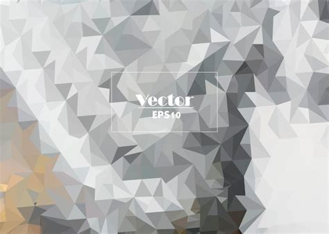 Premium Vector Vector Polygon Abstract Polygonal Geometric Triangle Background