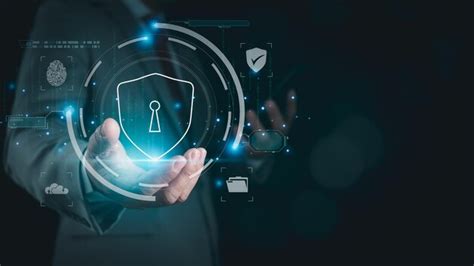 Premium Photo Businessman Holds Phone And Login Padlock Icon