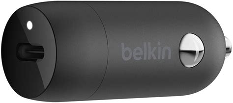 Belkin Boostcharge W Usb C Car Charger Up To W Of Fast Charging Power Fits Into Car Power