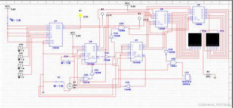 数电课程简易倒计时装置 Csdn博客 数电课程简易倒计时装置 Csdn博客