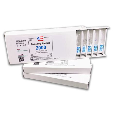 4es Scientific Osmometer Calibration Standard
