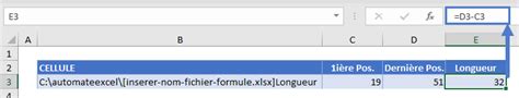Insérer Le Nom Du Fichier Formule Excel Automate Excel