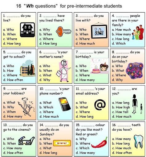 Wh Questions Habla Y Lenguaje Fichas Ingles Actividades De Ingles My XXX Hot Girl