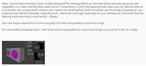 Experimental Help BeamNG
