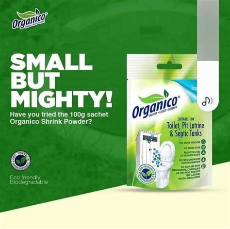 Biozyme Powder Organico Toilet Treatment Accra Expats