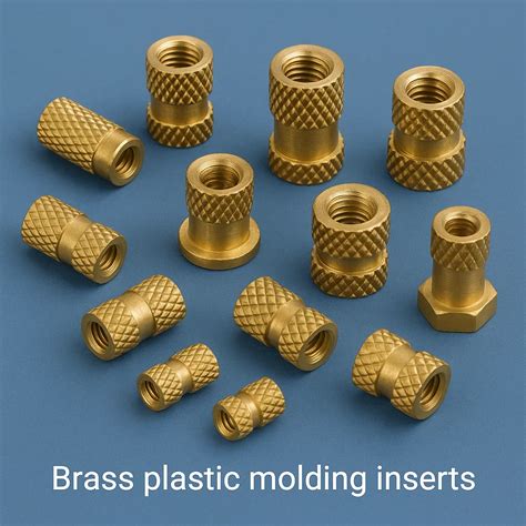 Brass Plastic Molding Inserts Brass And Copper Parts India