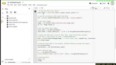 【python Opencv】object Detection Using Opencv Dnn Module Using Yolo Coding Detection Yolo