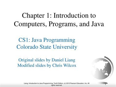 Ppt Introduction To Computers And Java Programming Powerpoint