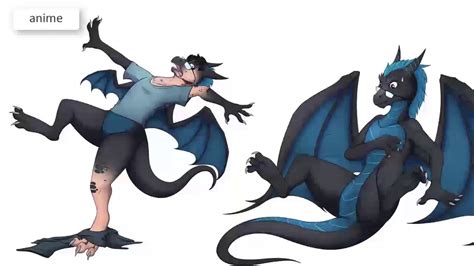 Anthro Dragon Tf Tg Deviantart
