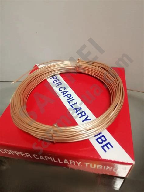 Капиллярная медная труба 1 5мм внутренний диаметр бухта 30м купить Киев цена на Капиллярная