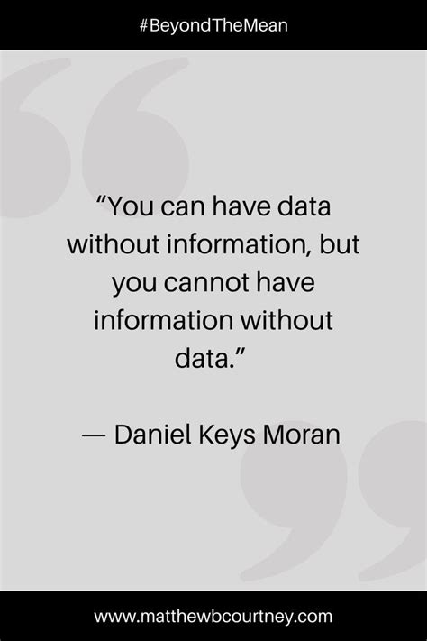 You Can Have Data Data Quotes Analysis Quotes Data