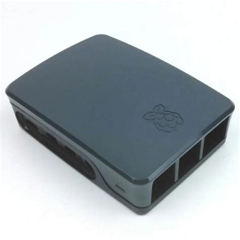 Raspberry Pi Case For Pi 5 Black Grey Robocraze
