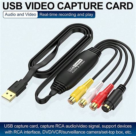 samget usb video capture vhs to digital converter usb 2 0 video audio