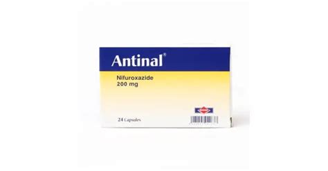 Antinal 200mg 24 Capsules صيدلية كاريزما