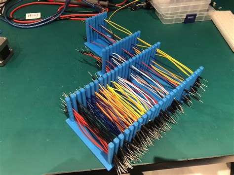 Custom 3d Printed Jumper Wire Organizer R Arduino