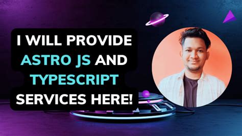 build a modern website using astro js and typescript as an astro js