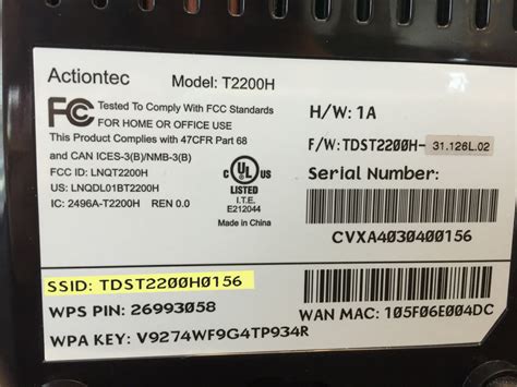 Where Is My Wi Fi Password And Ssid Tds Connect