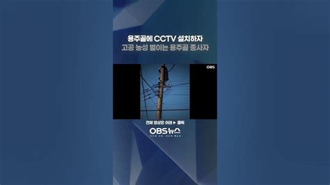 용주골에 Cctv 설치하자 고공 농성 벌이는 용주골 종사자 용주골 Cctv 농성 Youtube